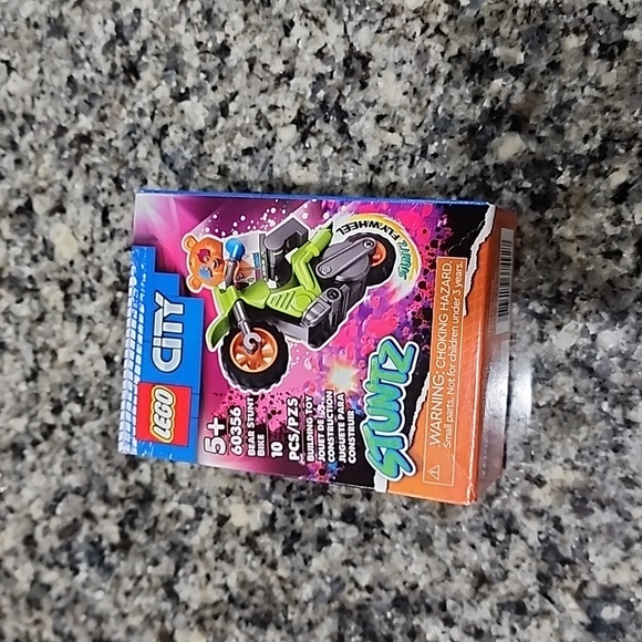 Lego | Toys | Lego City 6356 Bear Stunt Bike | Poshmark